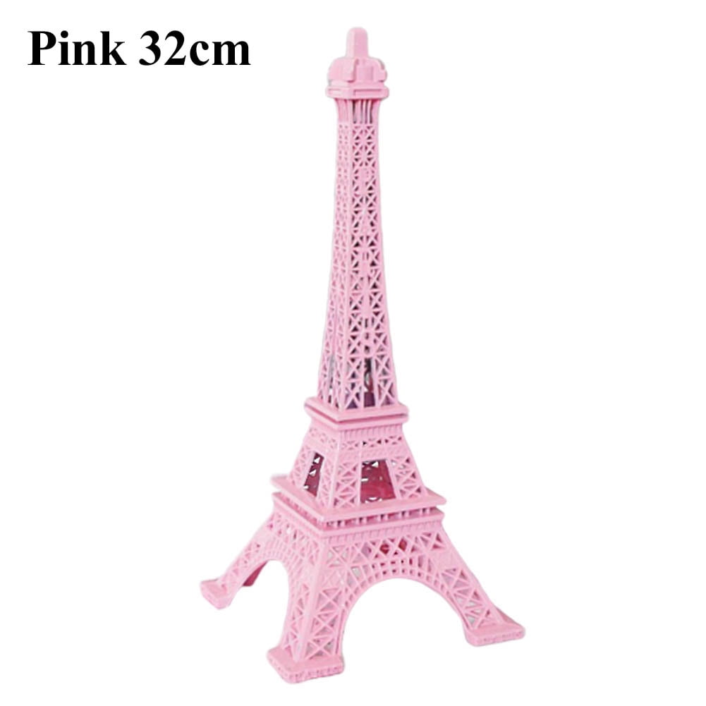 Postuois Vintage Paris Eiffel Tower Sculpture Figurine Miniature Home Desktop Decor Gift ...