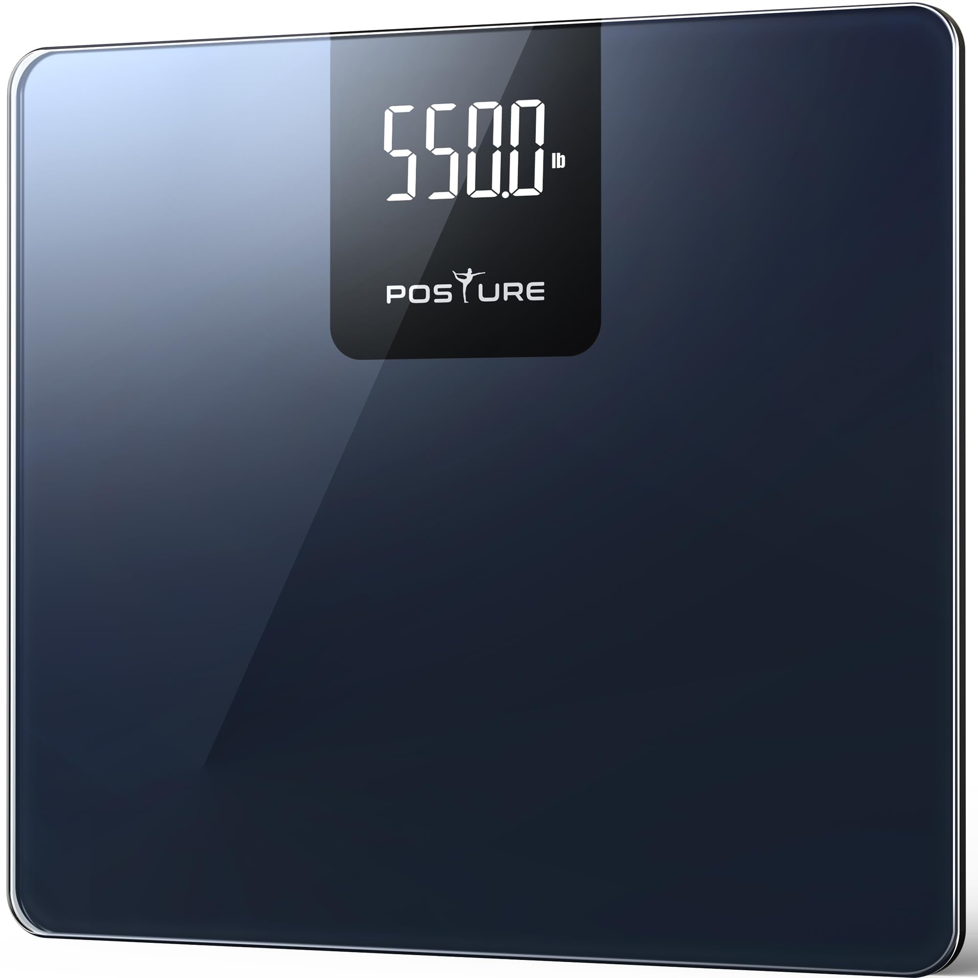 Posture 550lb Capacity Digital Bathroom Scale High Precision Body ...