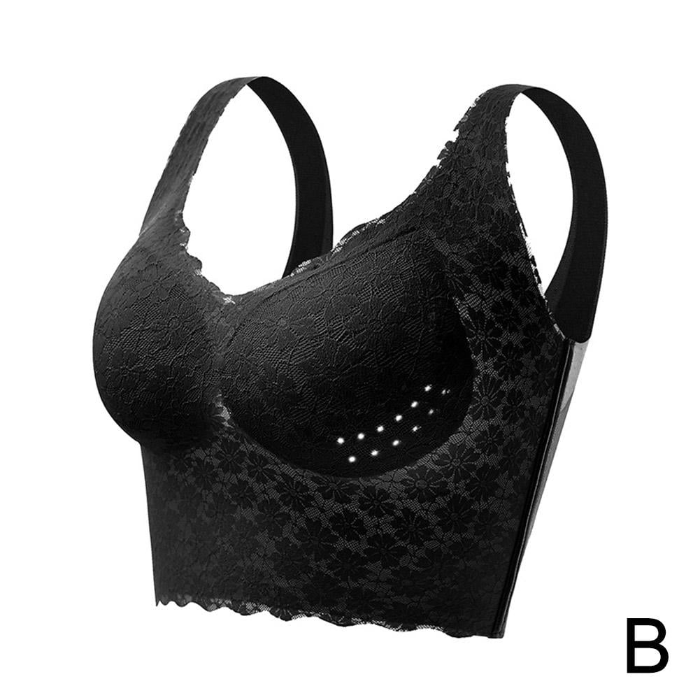 Posture Correcting Bra Wireless Push-Up Ergonomic Comfort Crossover Bra ...