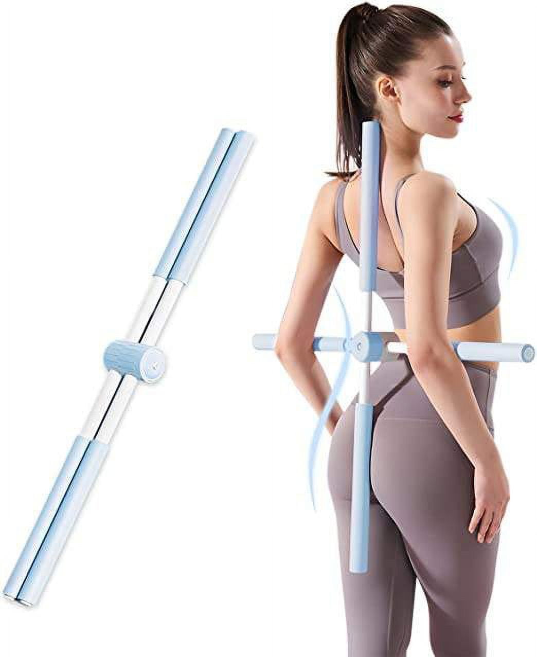Posture Corrector for Adult and Kids, Yoga Sticks For Posture, Upper Back Posture Brace, back ...