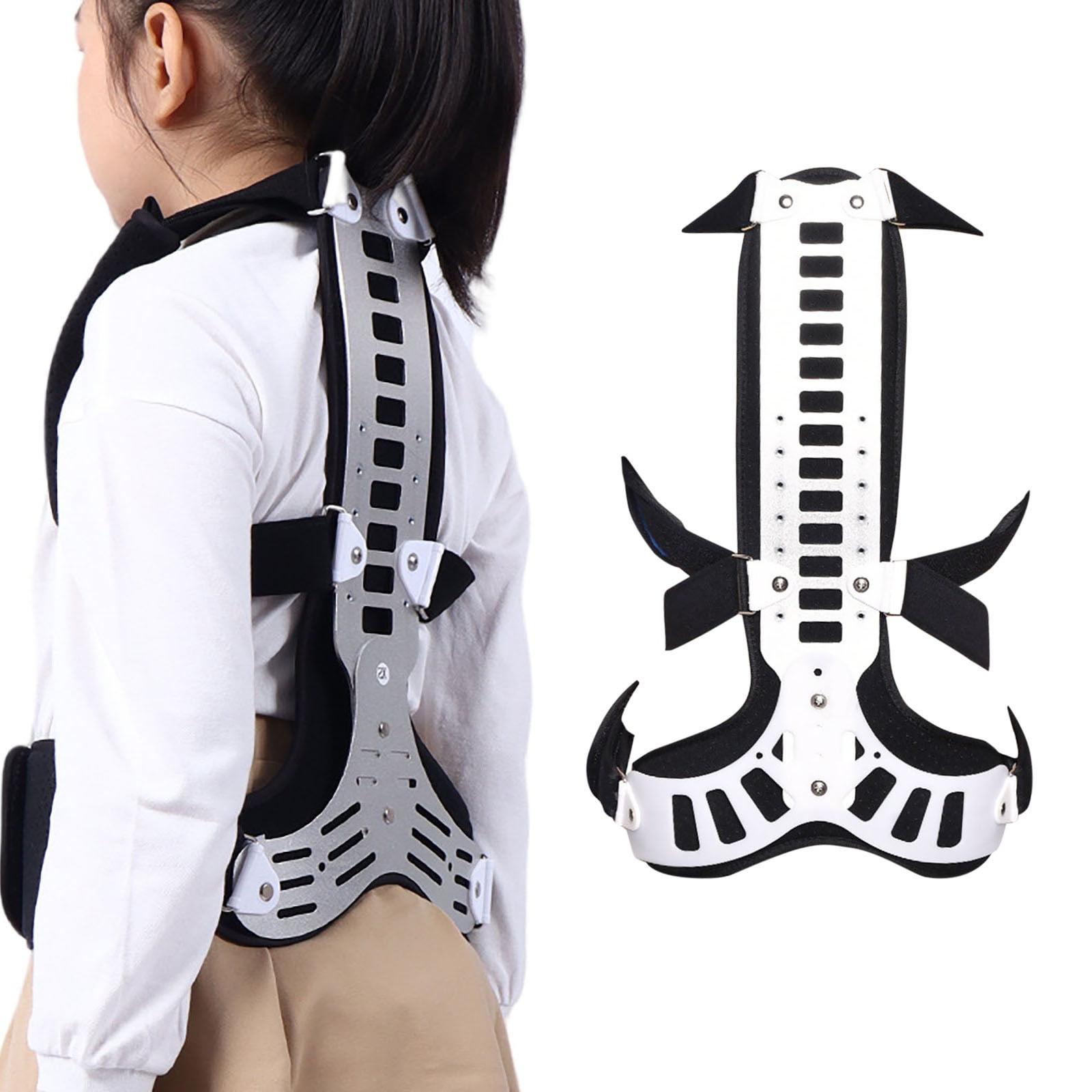 Posture Corrector Back Support for Hunched Back, Kyphosis and Vertebral ...