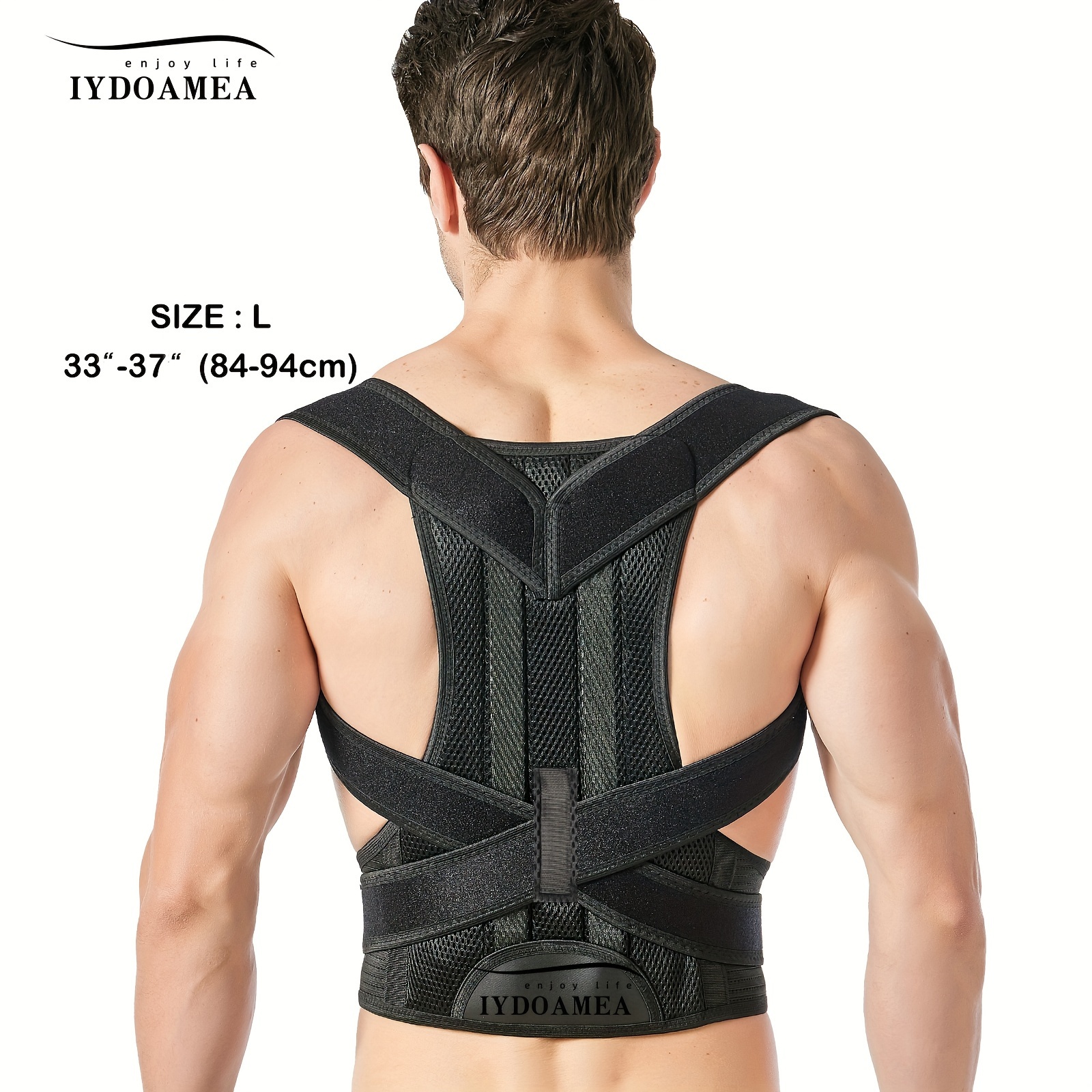 Posture Corrector For Men & Women - Back Brace For Lumbar Support And ...