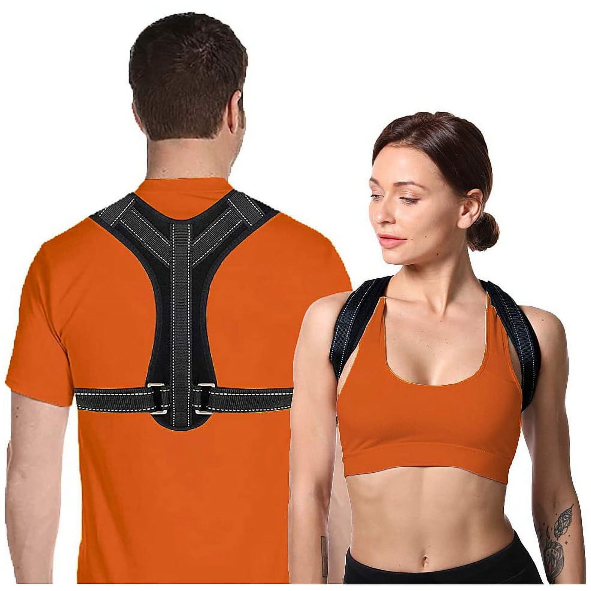 Posture Corrector for Men and Women - Adjustable Posture Brace - Upper ...