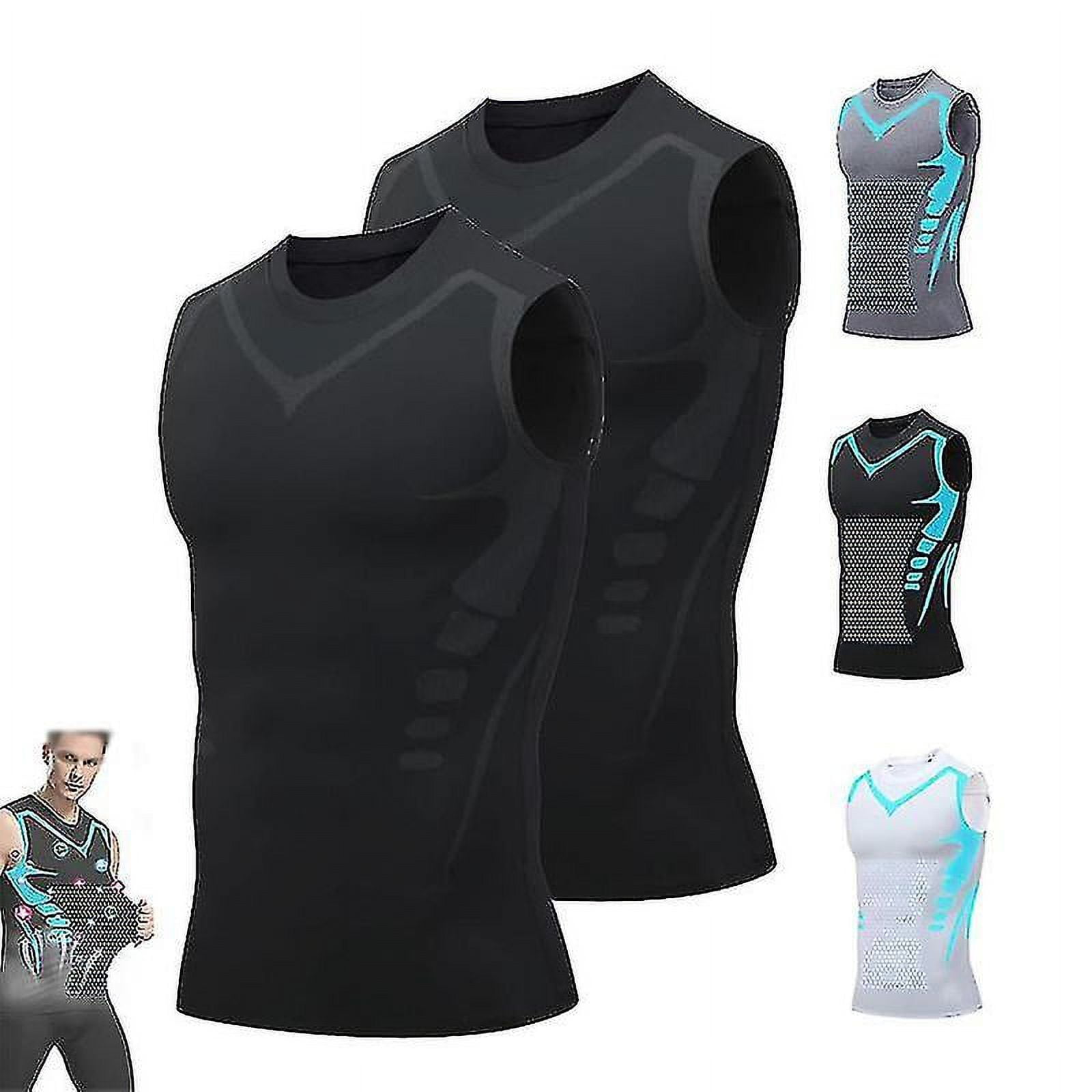 Posture Corrector Vest For Men, Ionic Shaping Sleeveless Shirt ...
