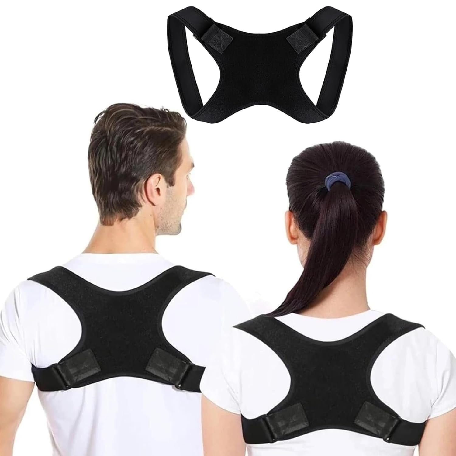 Posture Corrector for Women, Back Brace for Men, Adjustable Posture ...