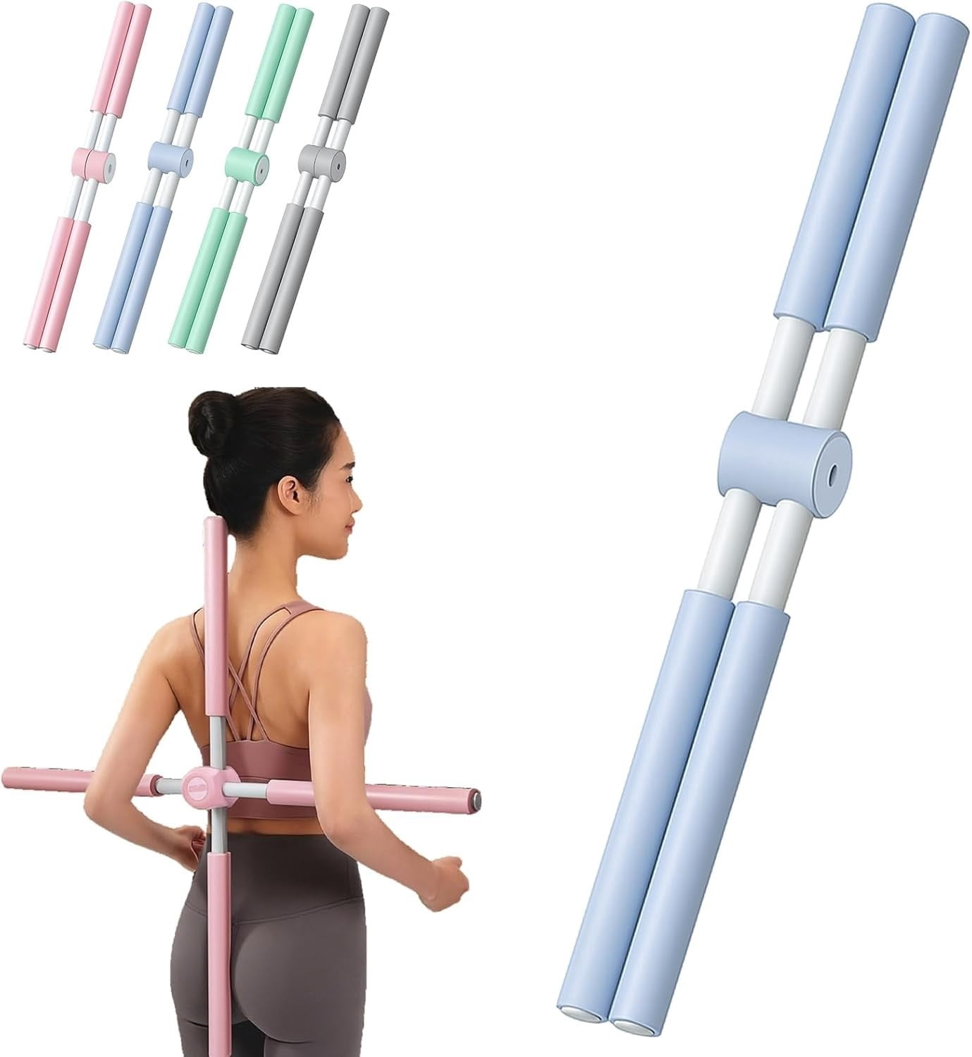 Posture Corrector for Women,Yoga Stick,Yoga Bar Posture Correction 2025 ...