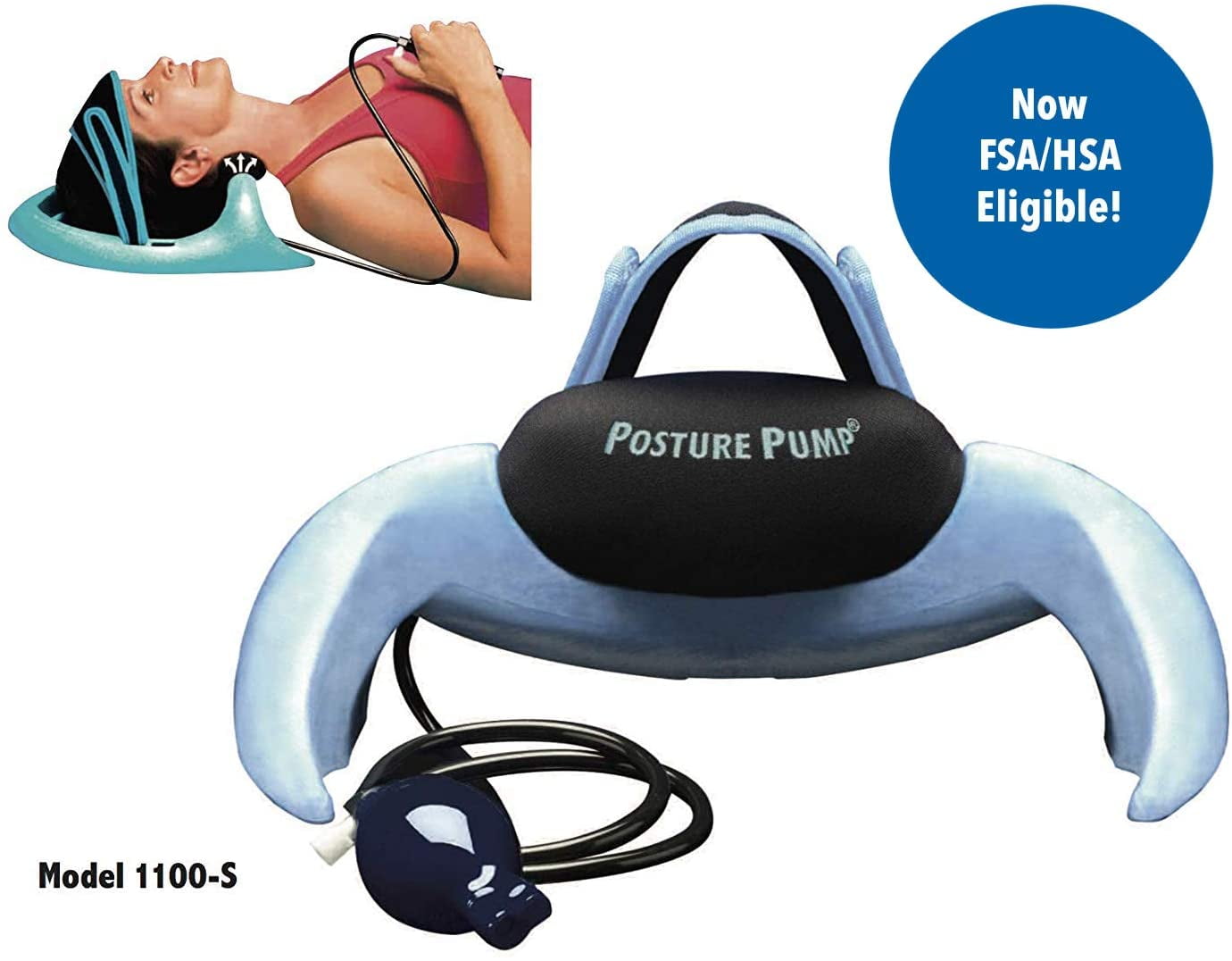 Posture Pump 1100-S Medical Cervical Traction Device for Spine Pain ...