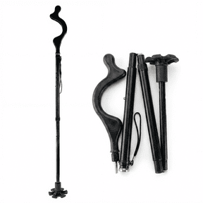 StrongArm Comfort Cane, Self-Standing Lightweight Aluminum Walking Cane ...