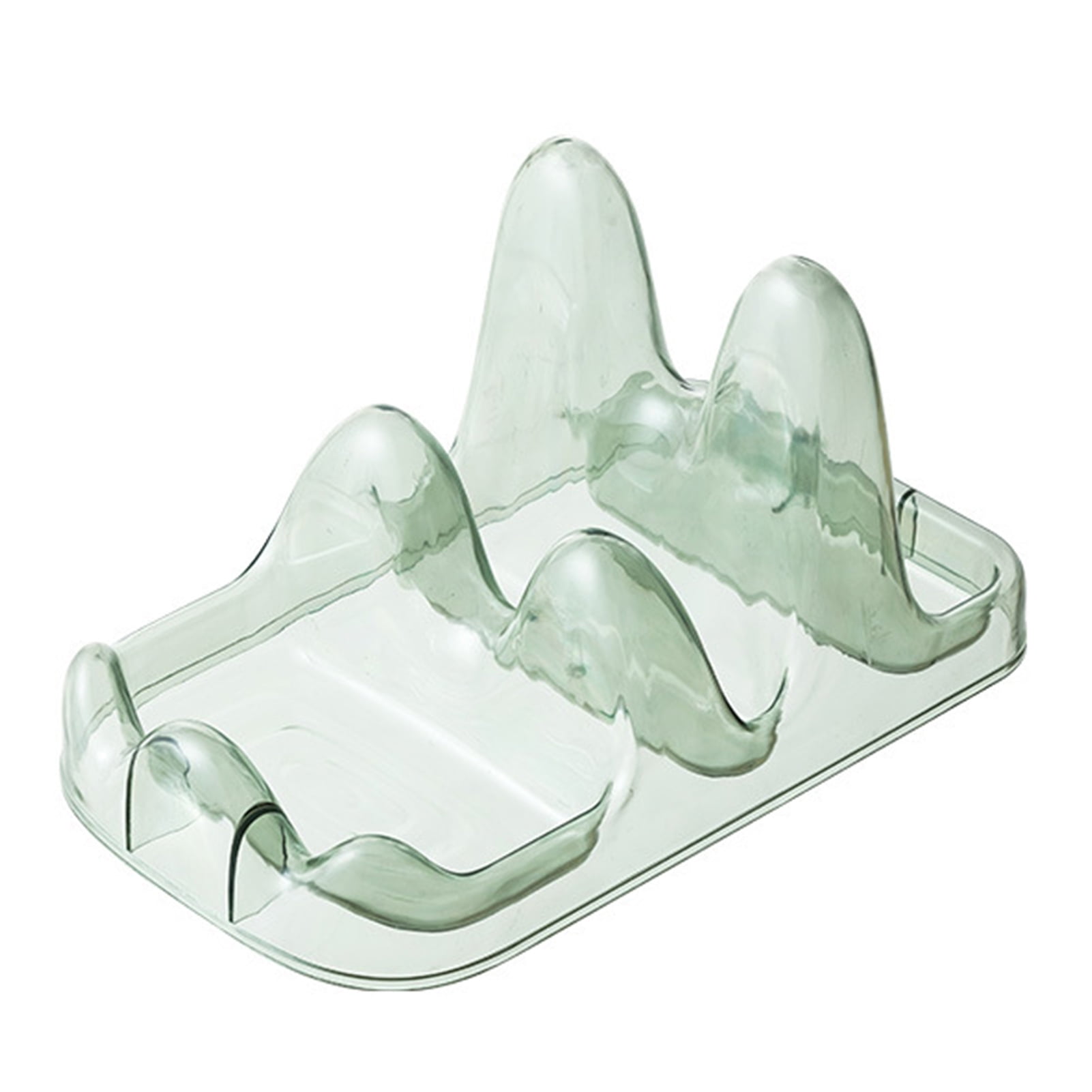 Pot Cover Storage Rack with Stable Base Countertop Spoon Fork Spatula ...