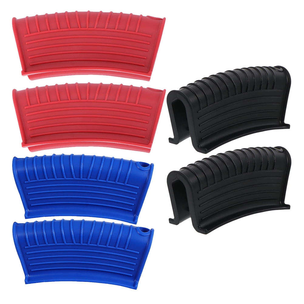 Pot Ear Clip Silicone Assist Handle Holder Hot Grips Kitchen Covers ...