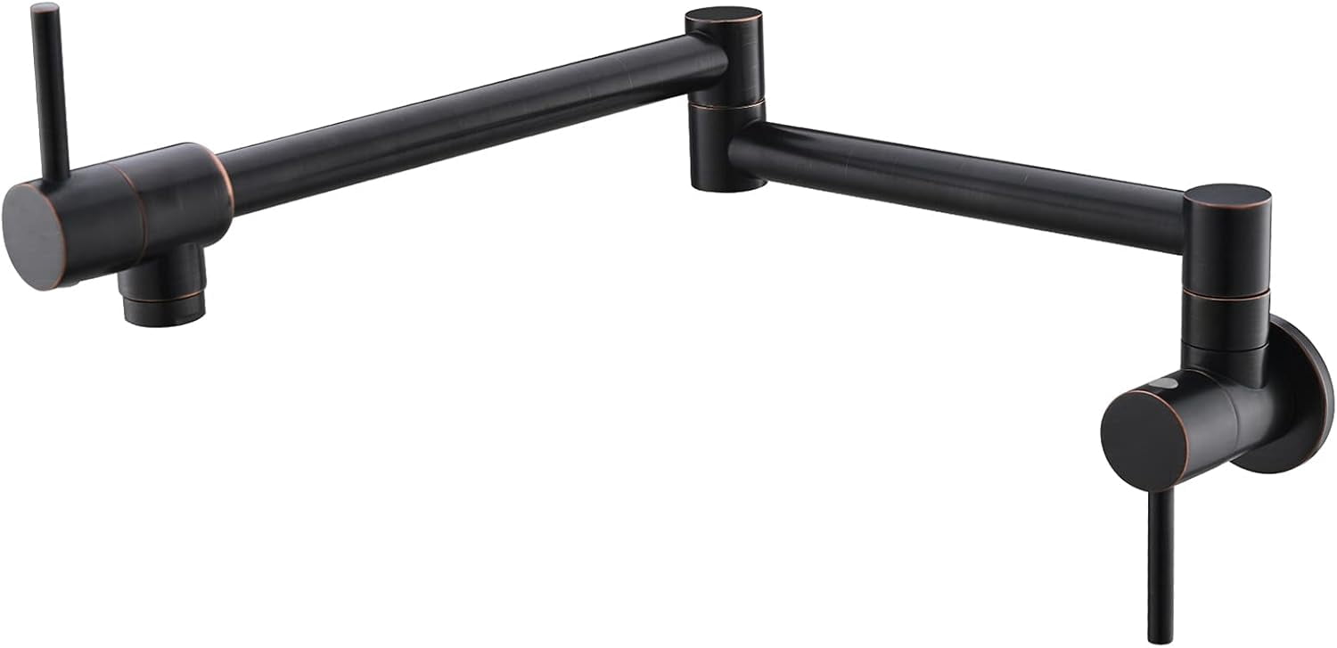 Pot Filler Faucet Brass Single Cold Water Kitchen Faucet Wall Mount ...