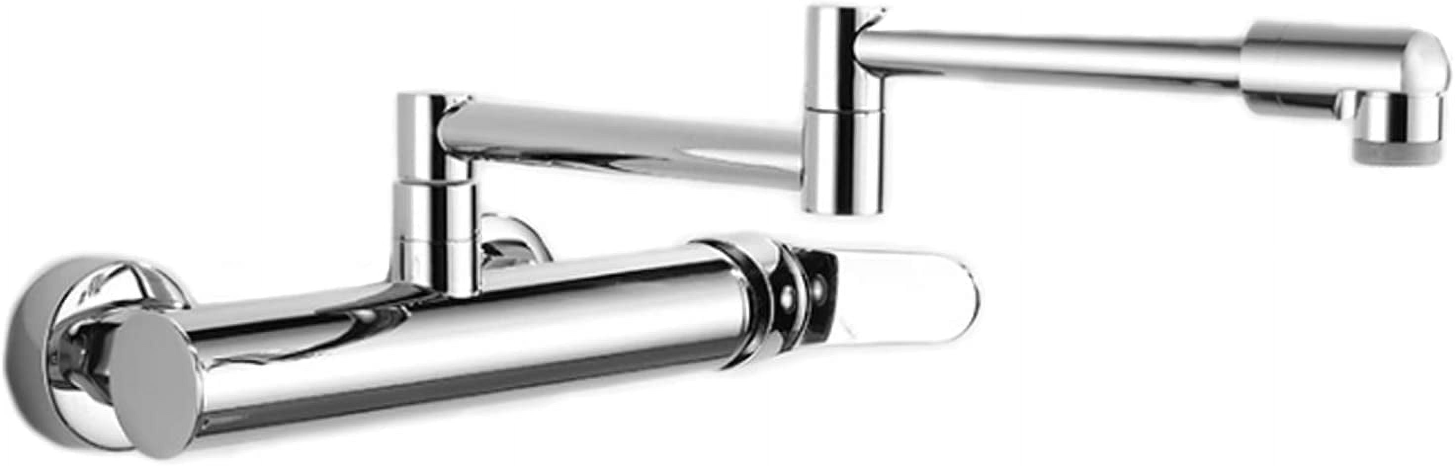 Pot Filler Faucet, Wall Mount Folding Stretchable Kitchen Sink Faucet ...