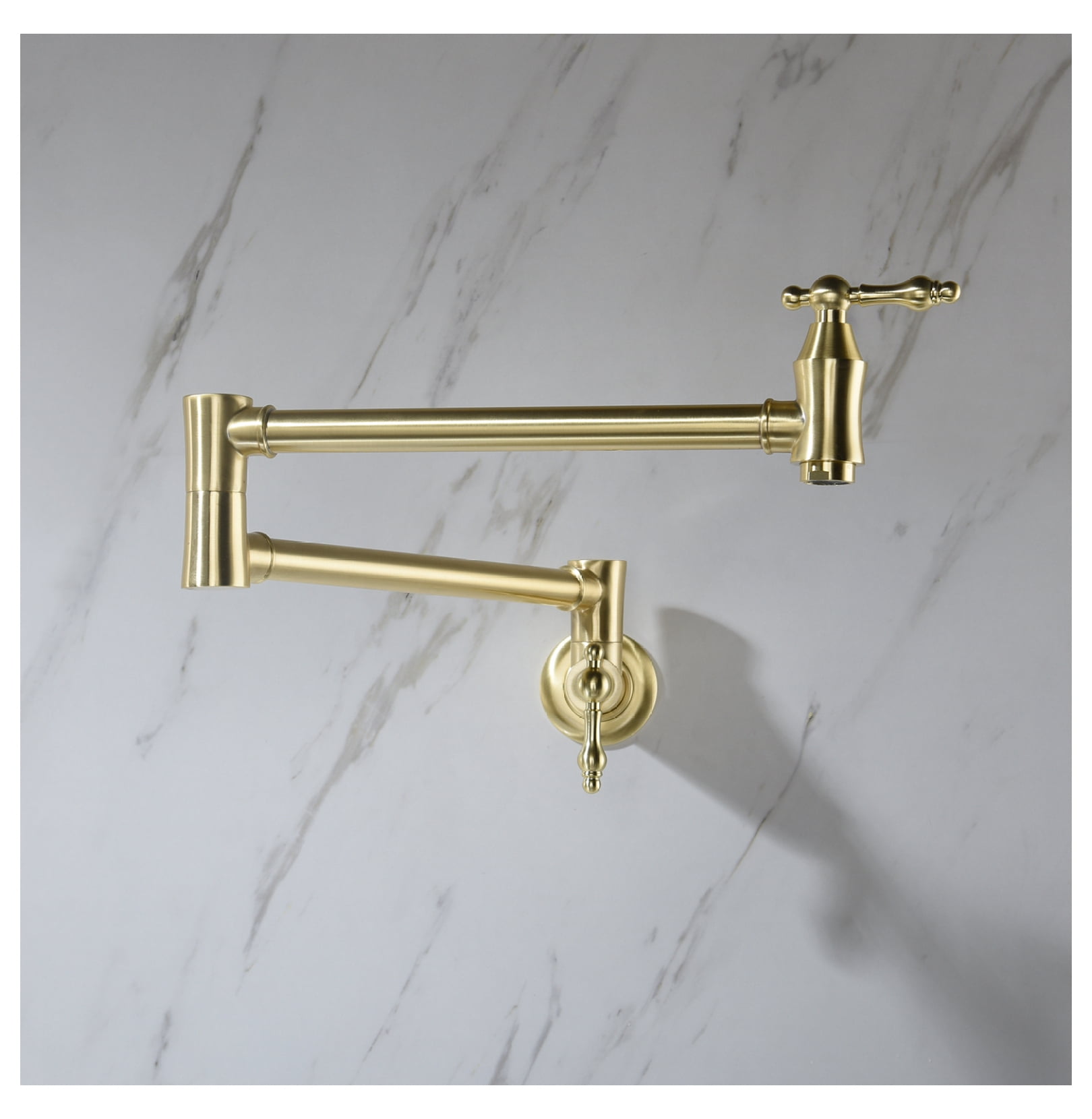 Pot Filler Faucet Wall Mount, Kitchen Faucet with Free-Swivel Arm ...