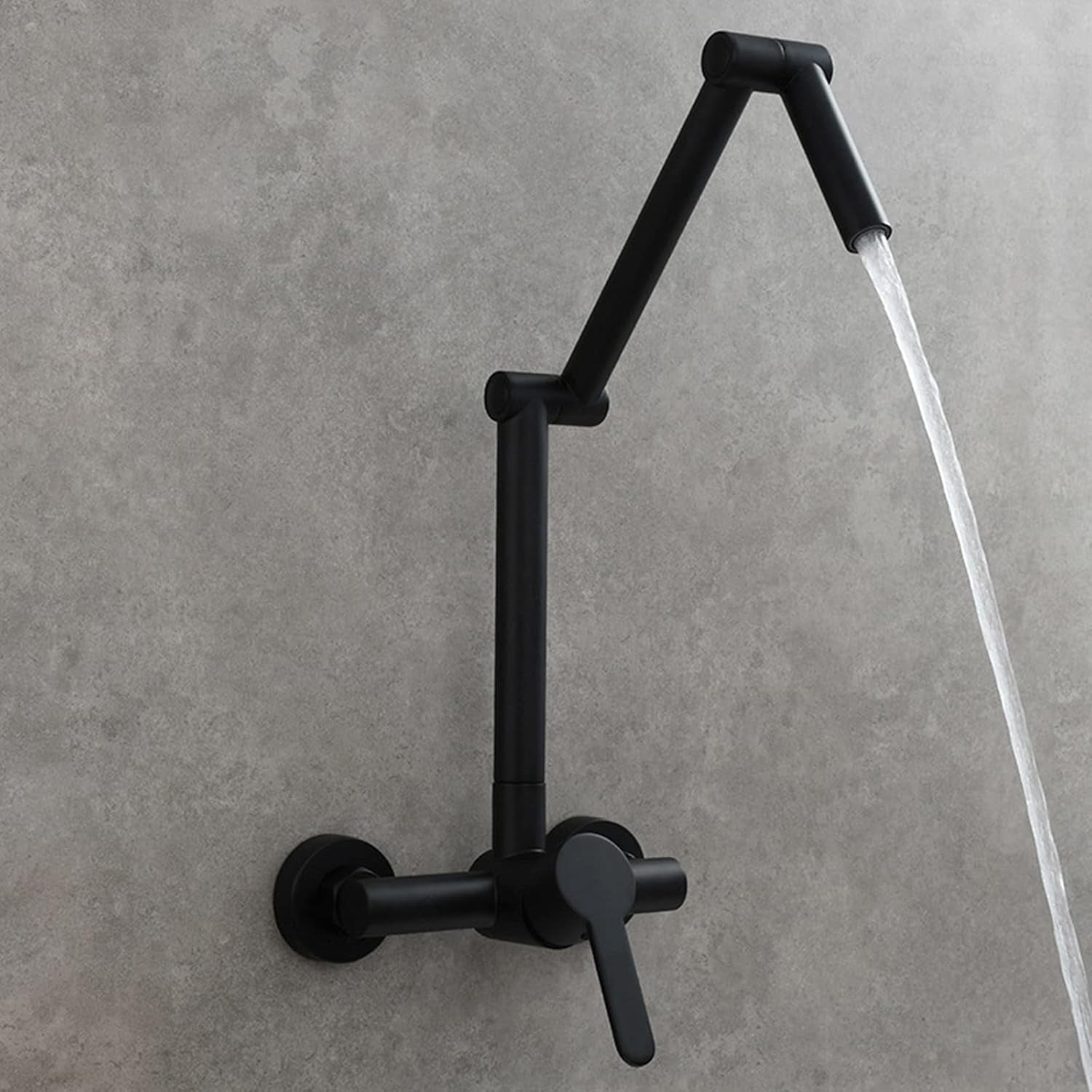 Pot Filler Faucet, Wall Mount Rotatable Folding Kitchen Sink Faucet ...