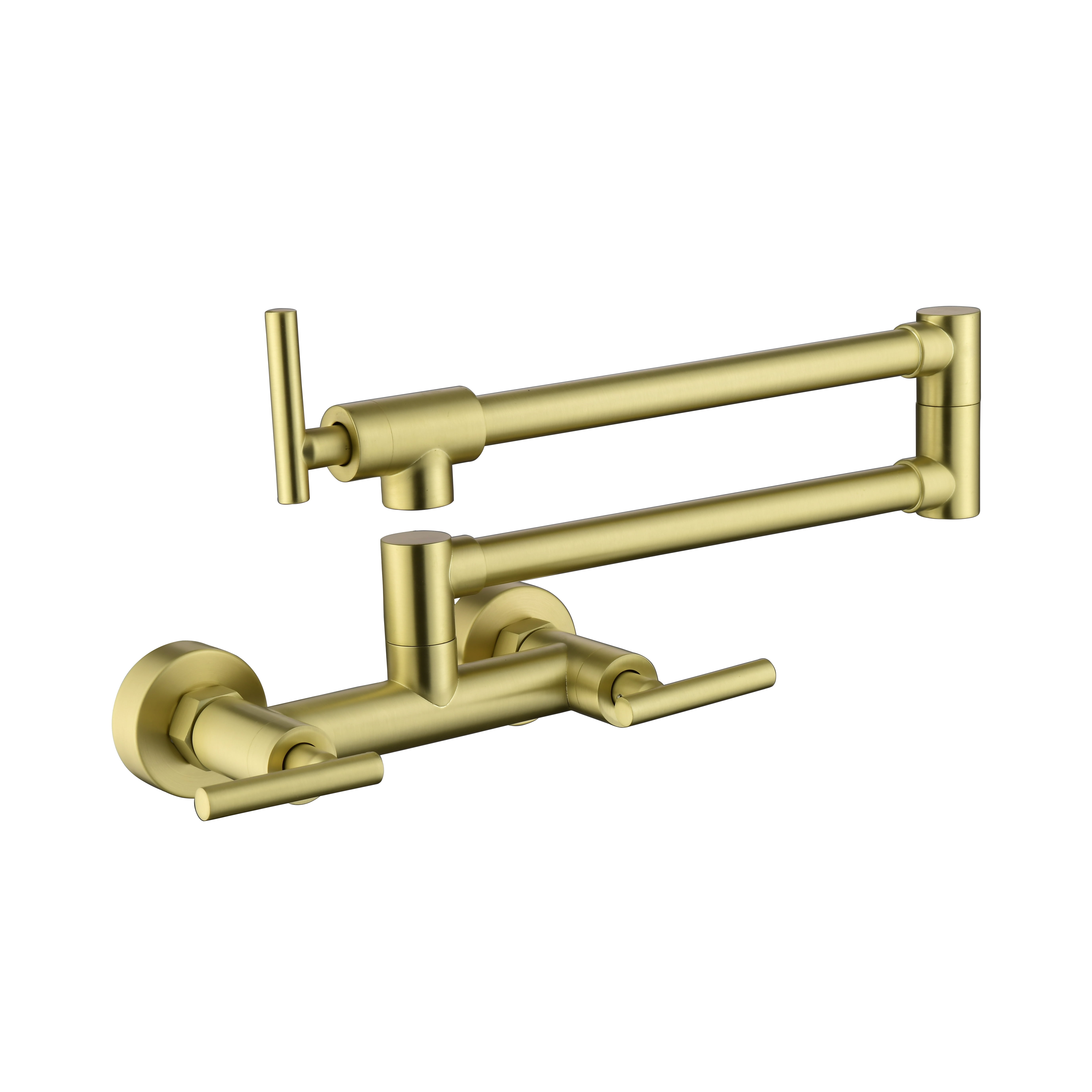 Pot Filler Faucets Both Hot Cold Water Wall Faucet Brass Faucets ...