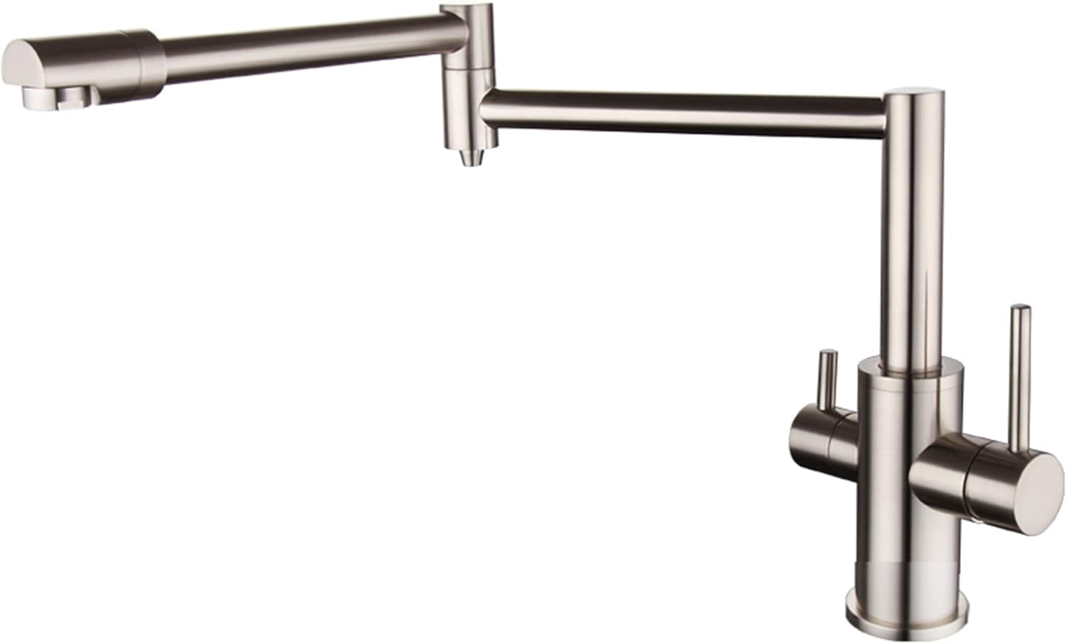 Pot Filler Swivel Folding Kitchen Faucet with Drinking Water Filter Tap ...