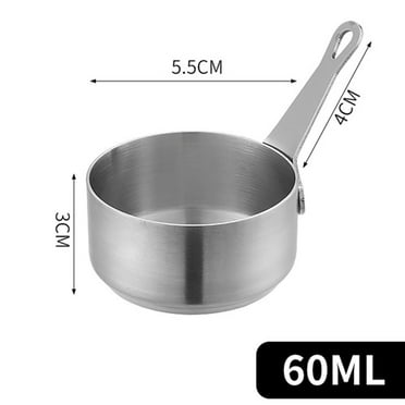 Melting Pot Metal Milk Pot Stainless Steel Oil Pot Dual Pour Spout ...