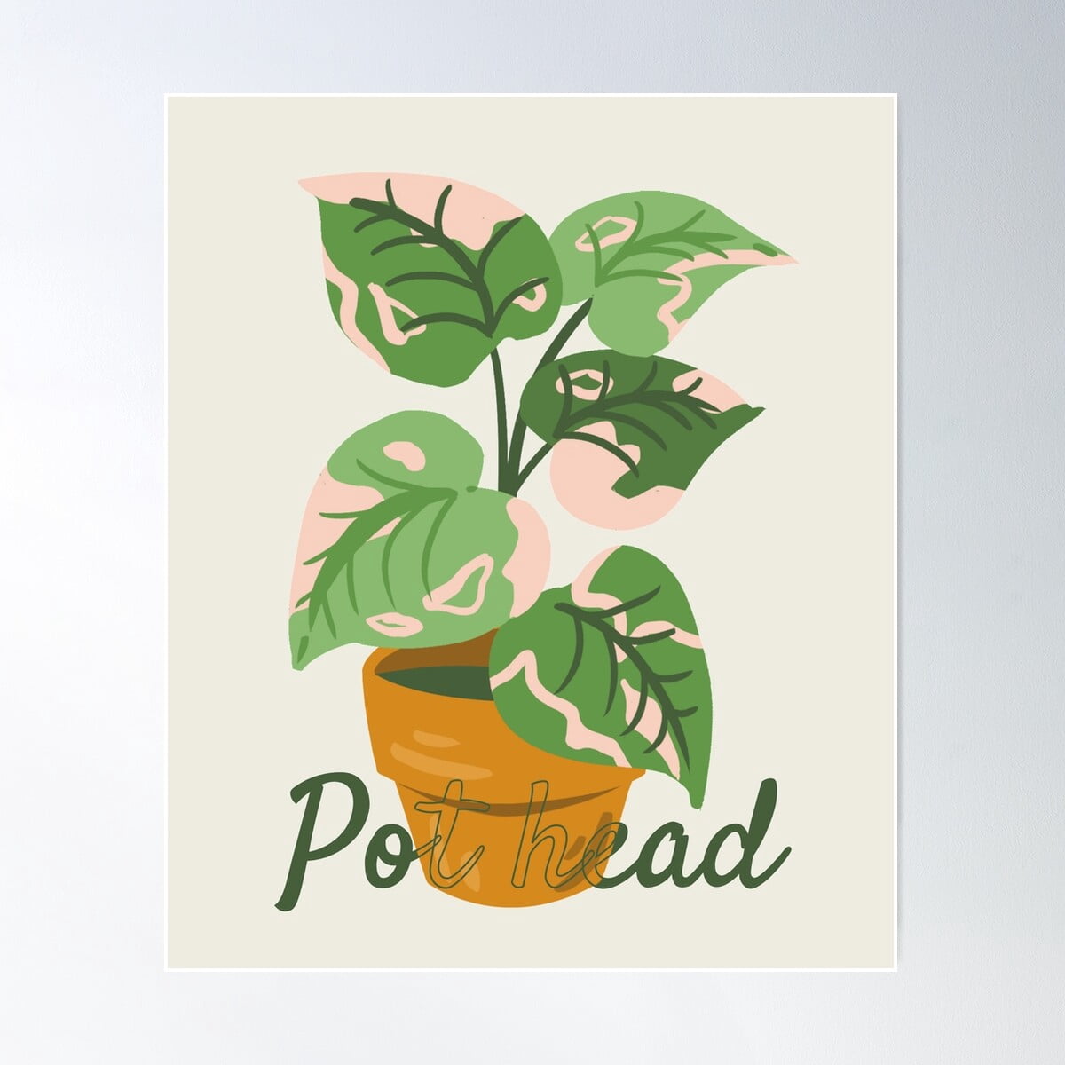 Pot Head Poster Wall Art, Modern Wall Decor For Living Room Bedroom ...