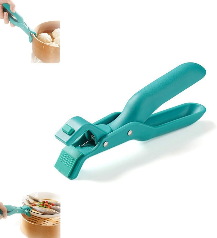 Pot Holder Clamp, Hot Plate Gripper Clips for Moving Bowls, Kitchen Holder Tongs, Multi Purpose ...