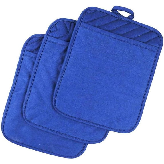 Pot Holders for Kitchen Heat Resistant, Cotton Hot Pads for Kitchen ...