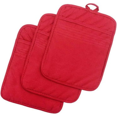 Oxford and Main 100% Premium Cotton Pot Holder for Kitchen, Heat ...