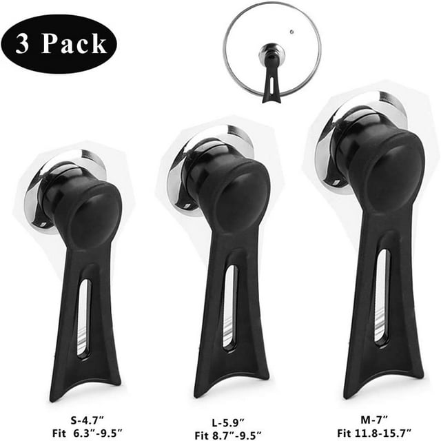 Pot Lid Handle Replacement Universal Pot Lid Knob, iPstyle Kitchen ...