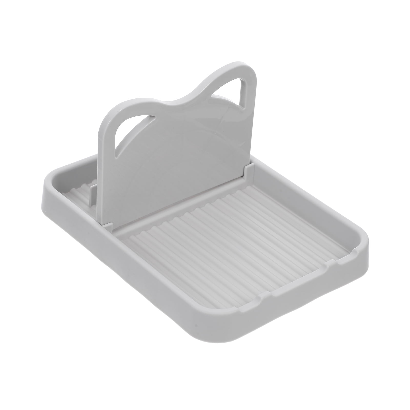 Pot Lid Hanger Ladle Holder for Countertop Spoons Utensil Black ...