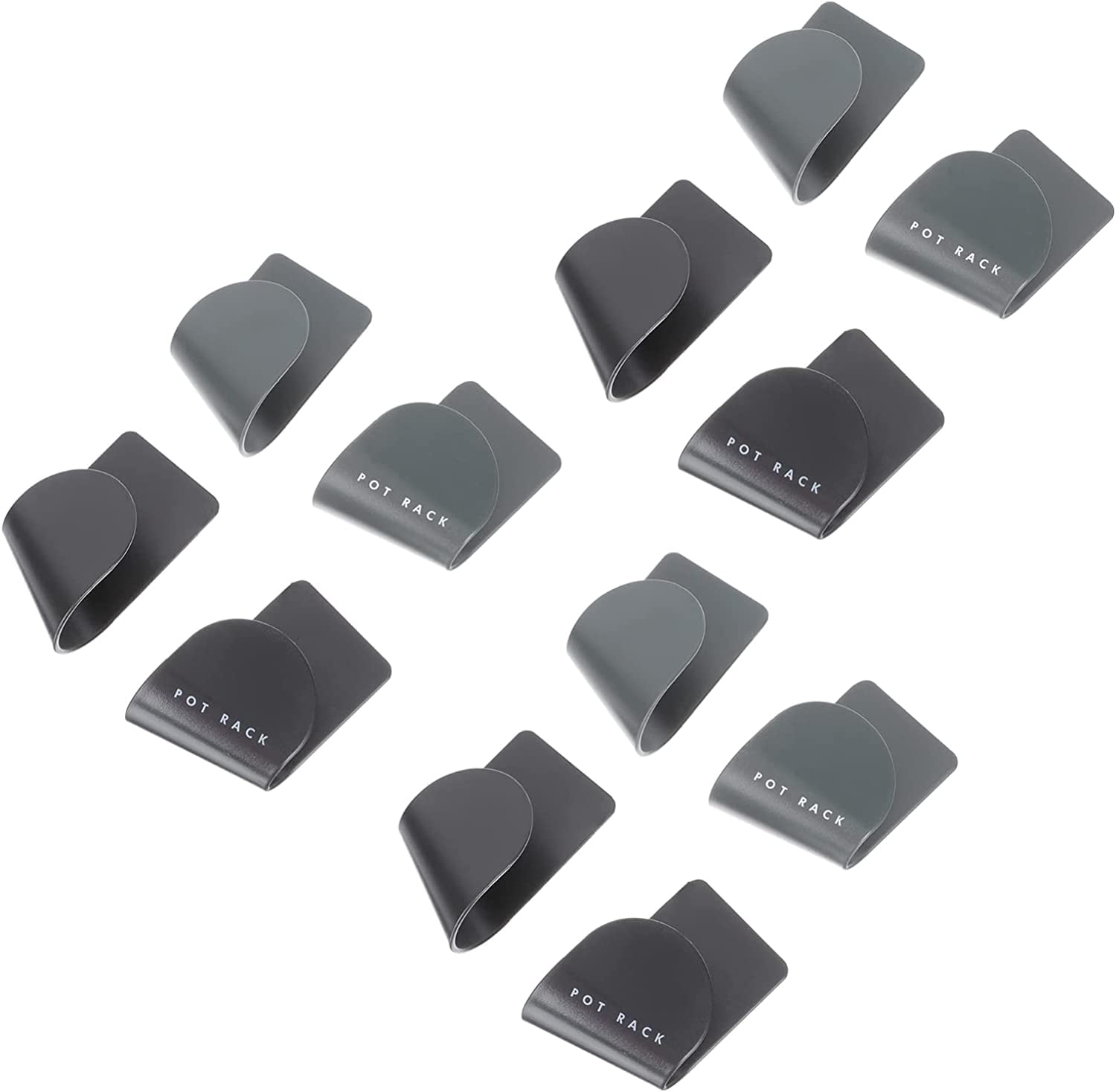 Pot Lid Holder Pot Lid Holder 6 Pairs Wall Mount Pot Lid Organizers ...