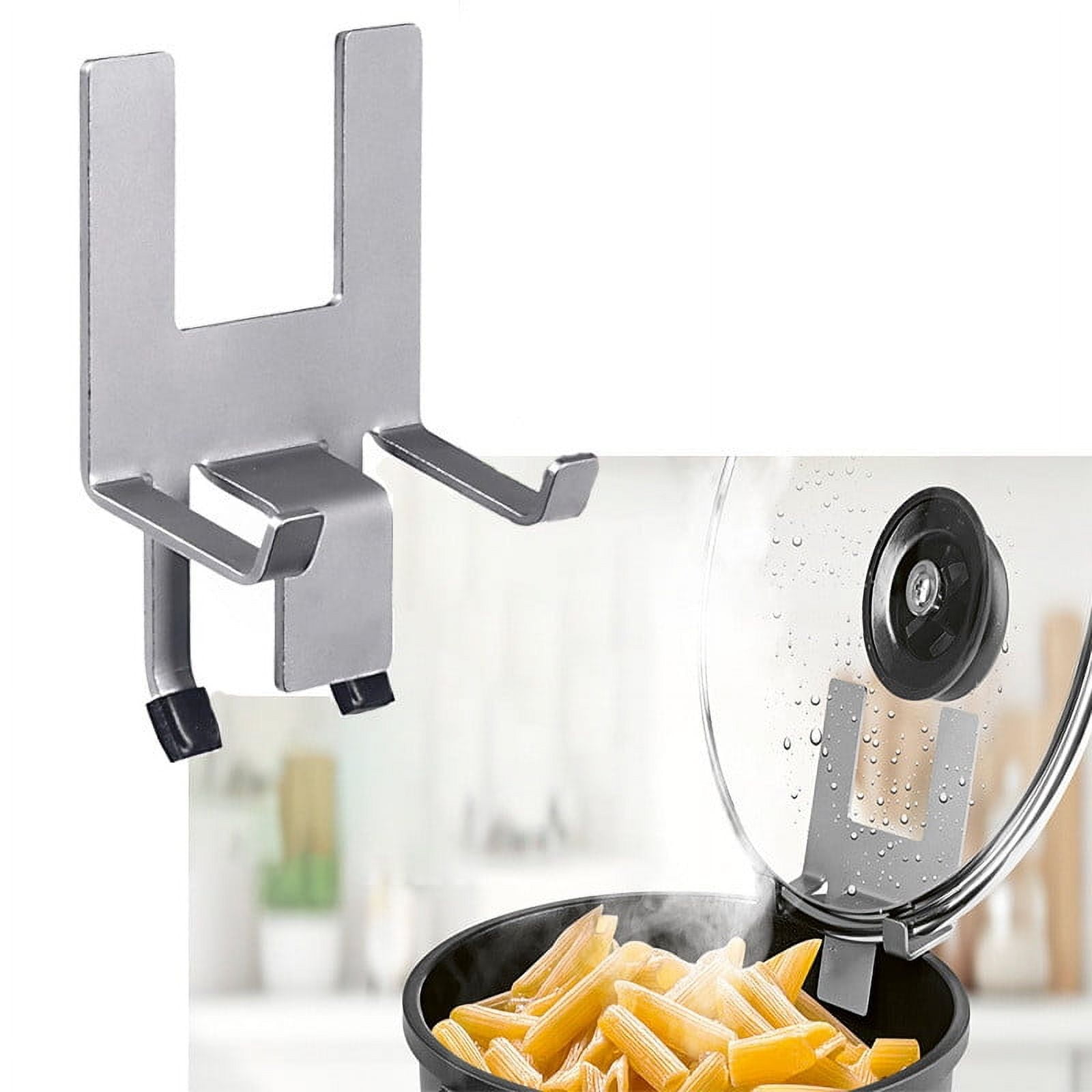 Pot Lid Holder, Easy to Use Pot Lid Holder While Cooking, Pot Lid ...