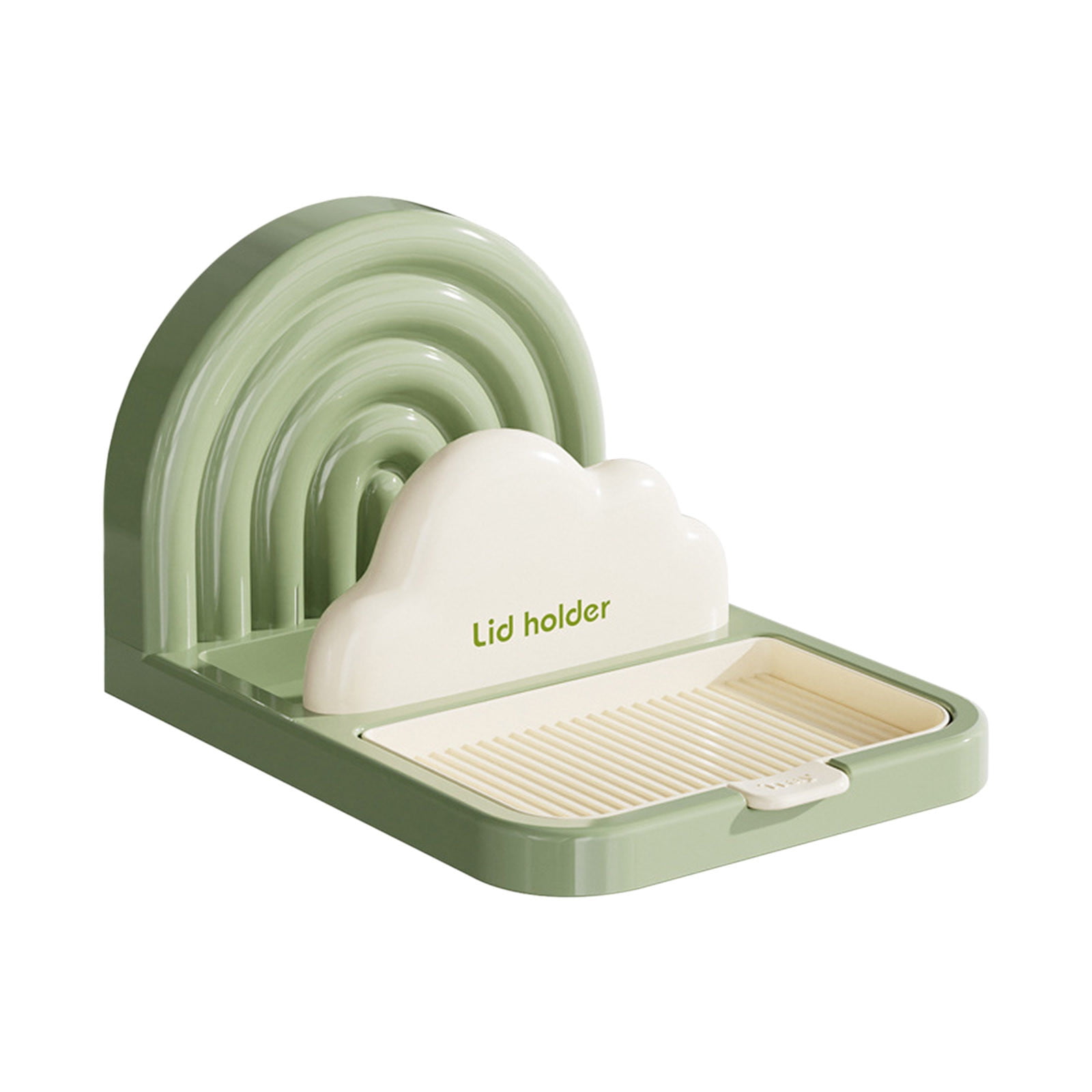 Pot Lid Holder - Pot Lid Organizer Rack, Kitchen Storage Solution ...