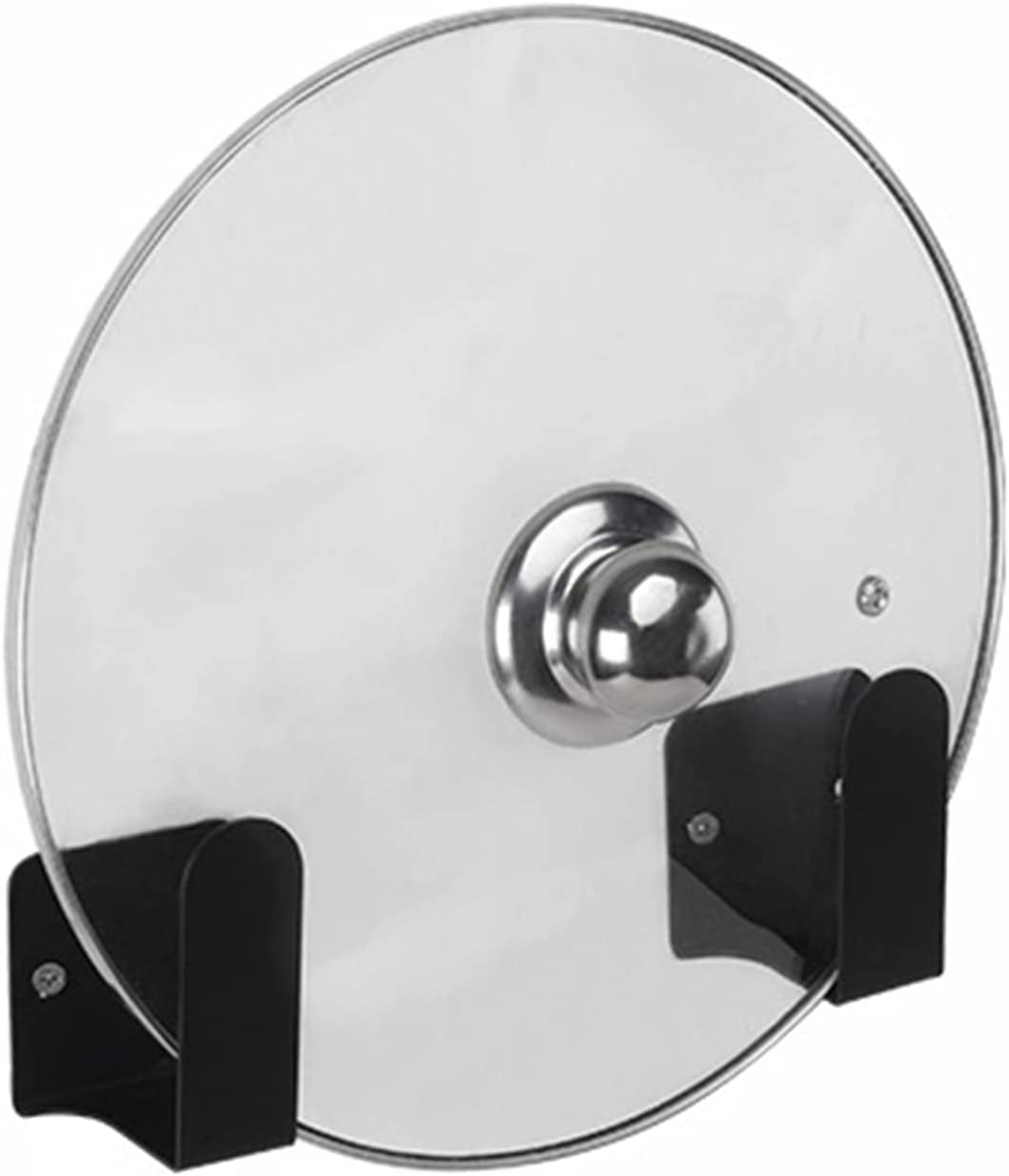 Pot Lid Holder Wall Mounted Pot and Pan Organizers Rack Stainless Steel ...