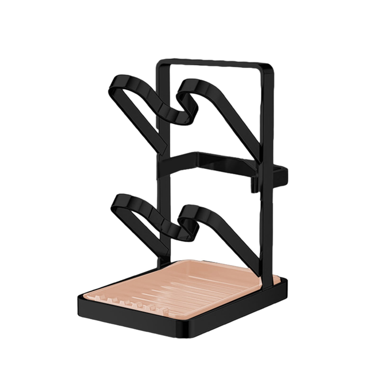 Pot Lid Rack Kitchen Spatula Rack Foldable Countertop Spoon Cookware ...