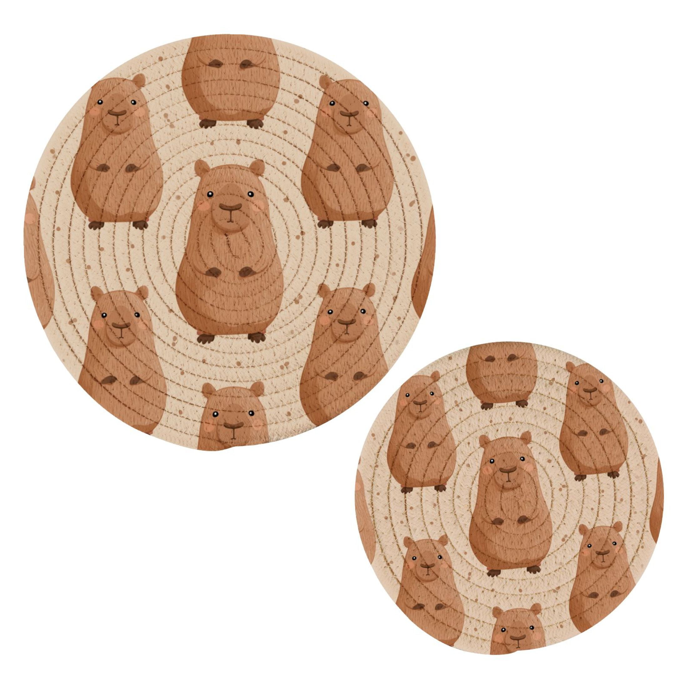 Pot Mat kitchen Pot Mat, Dining Table Pot Mat Cotton Ring Pot Mat ...