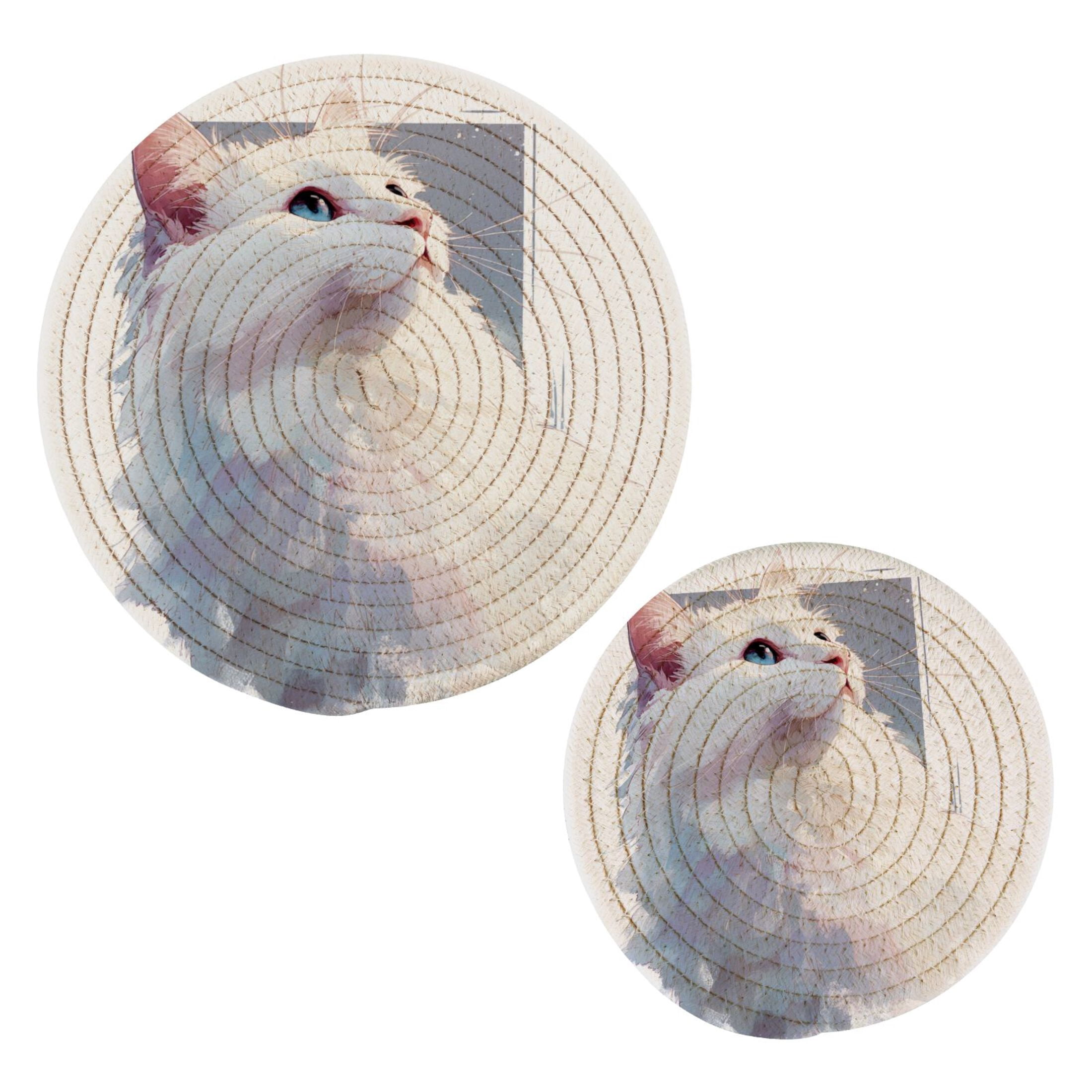 Pot Mat kitchen Pot Mat, Dining Table Pot Mat Cotton Ring Pot Mat ...