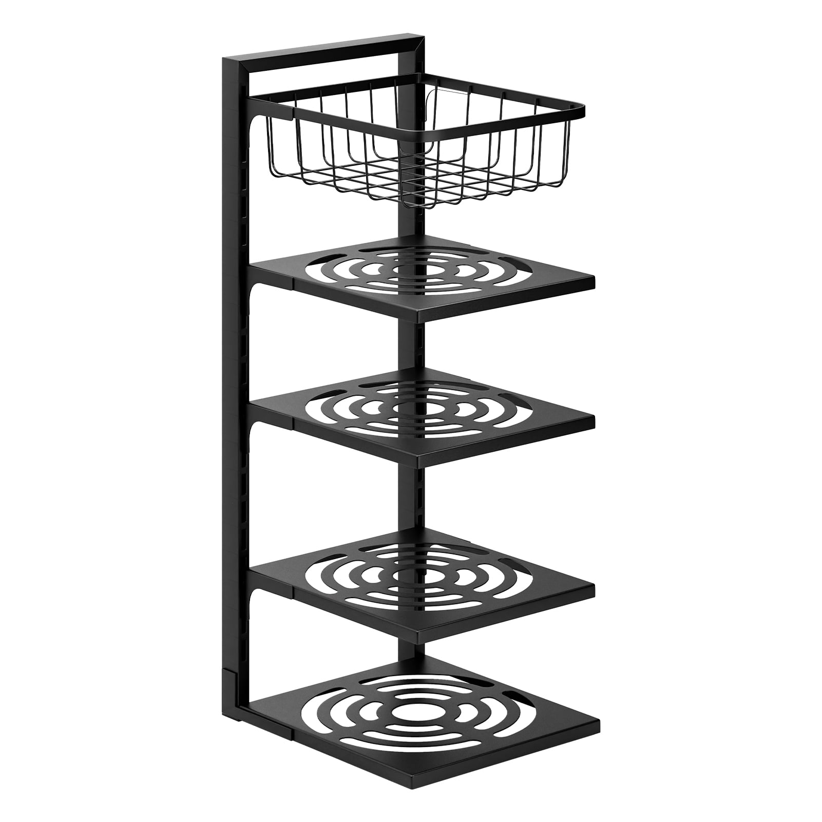 Pot Pan Organizer Rack under Cabinet, Heavy Duty Pot Pan Rack under ...