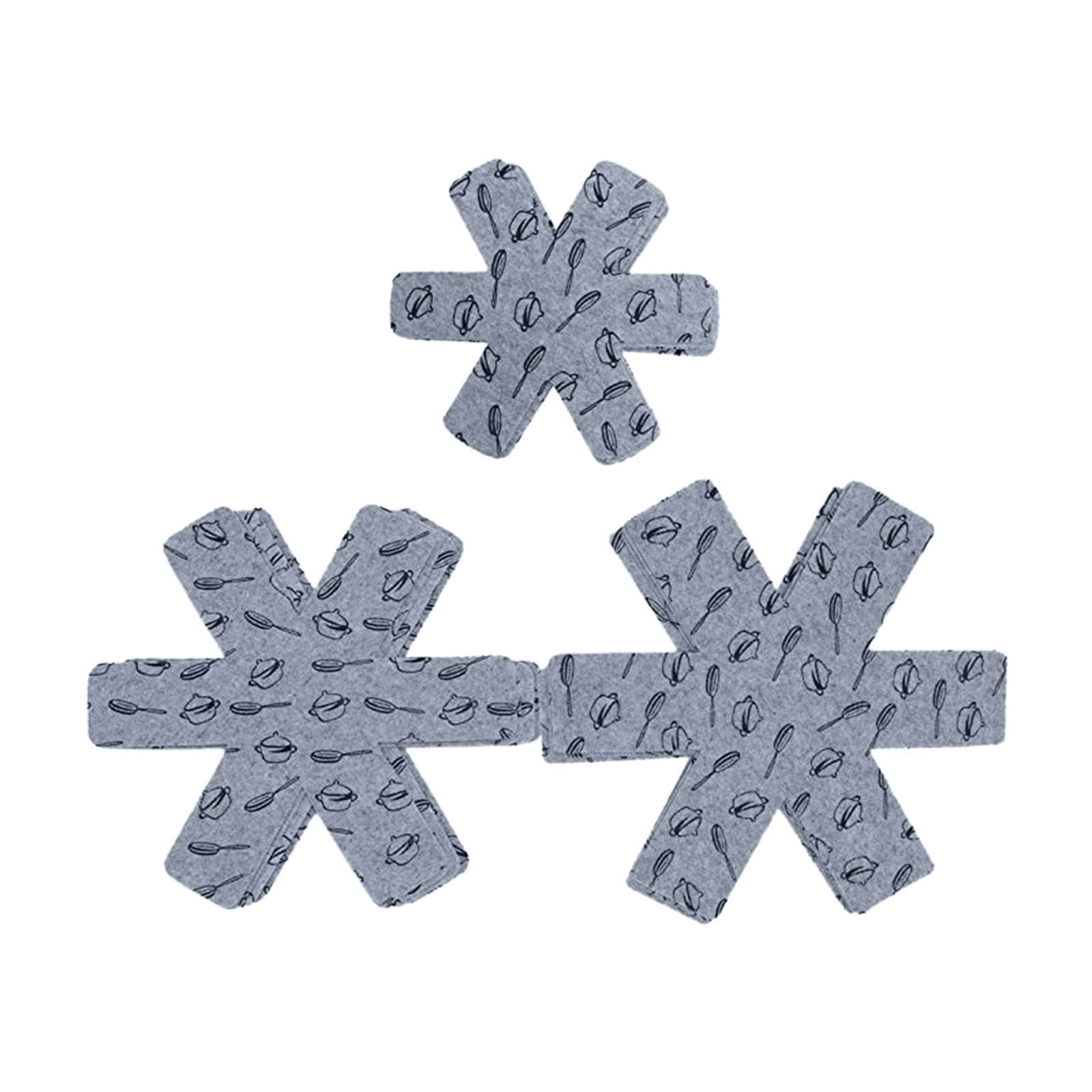 Pot And Pan Protectors Cookware For Stacking 12 Pcs Cookware Protector ...