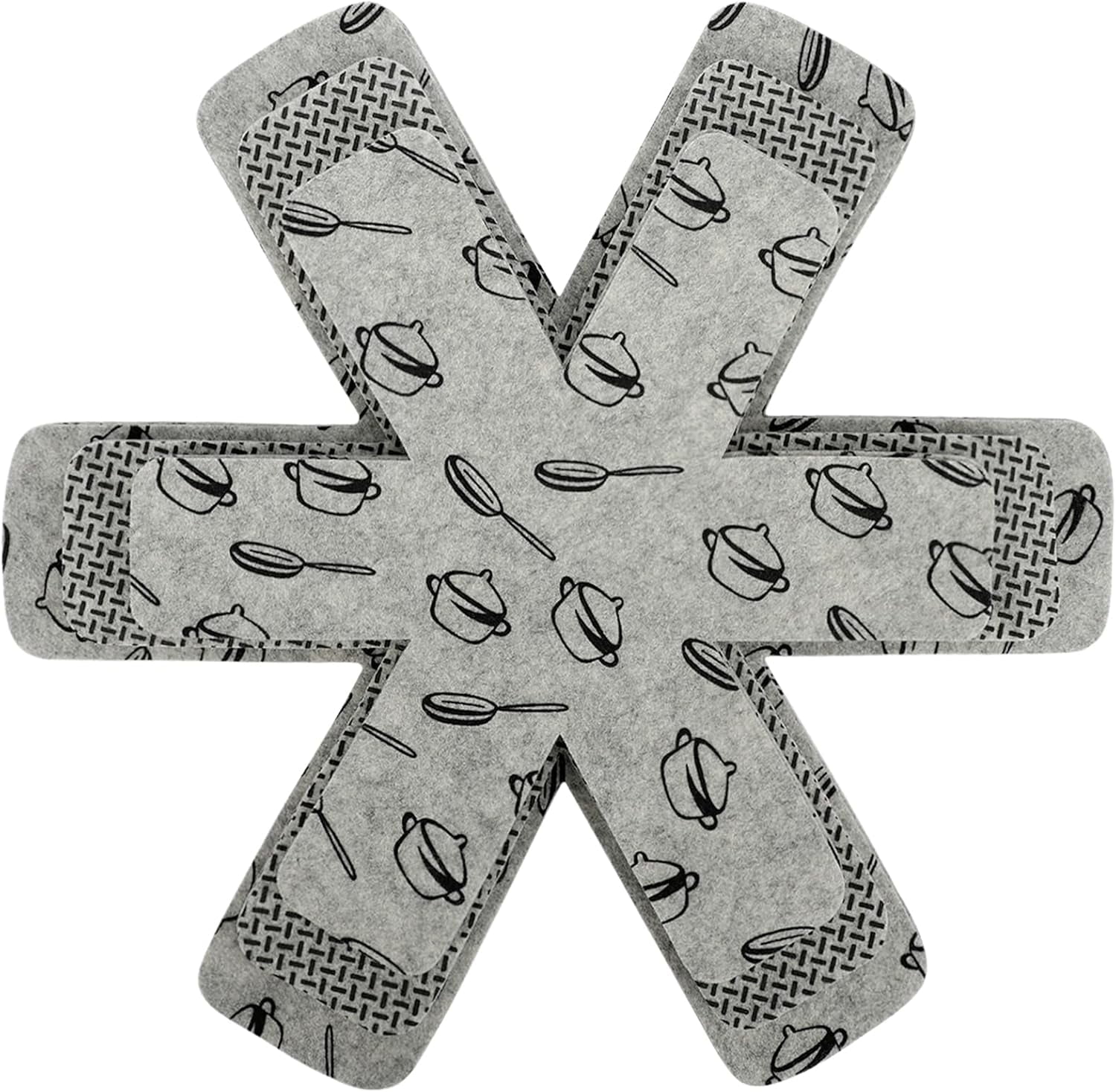 Pot and Pan Protectors, Larger & Thicker Felt Pot Protectors for ...