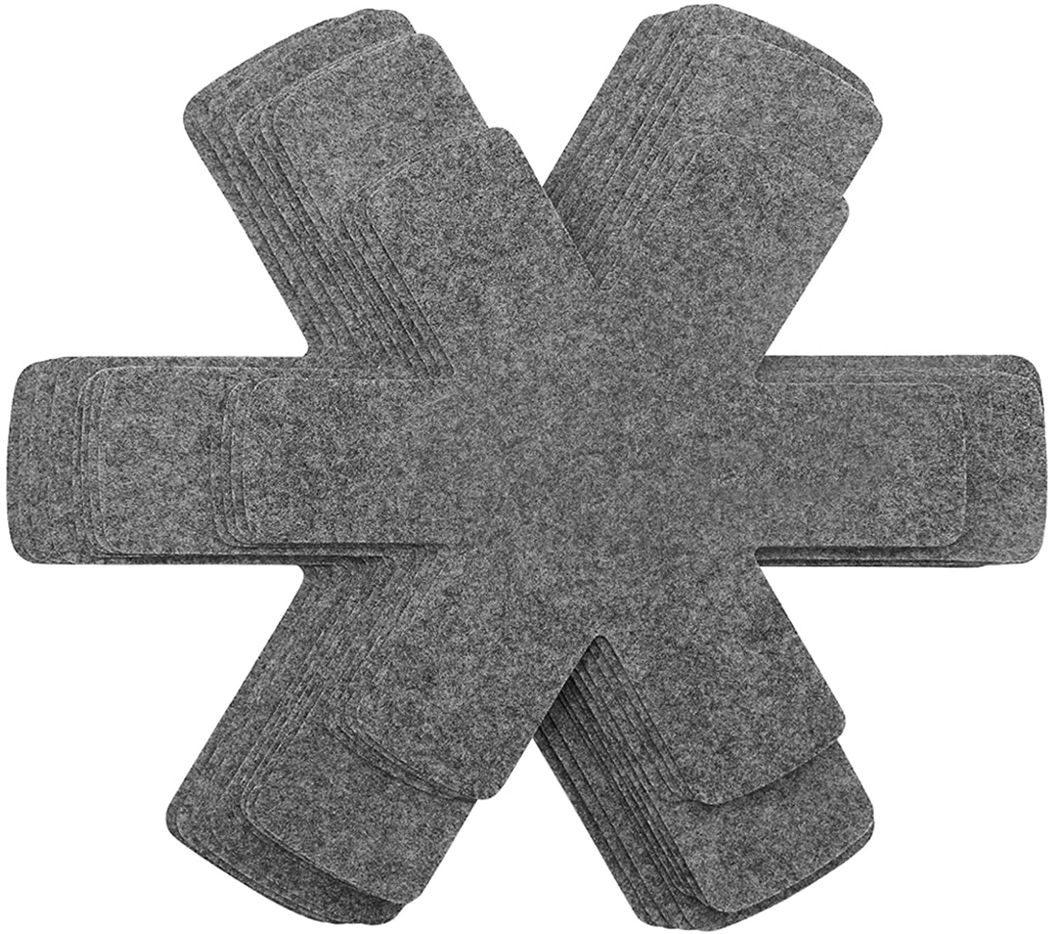 Pot and Pan Protectors, Set of 12 and 3 Different Size, Cookware ...