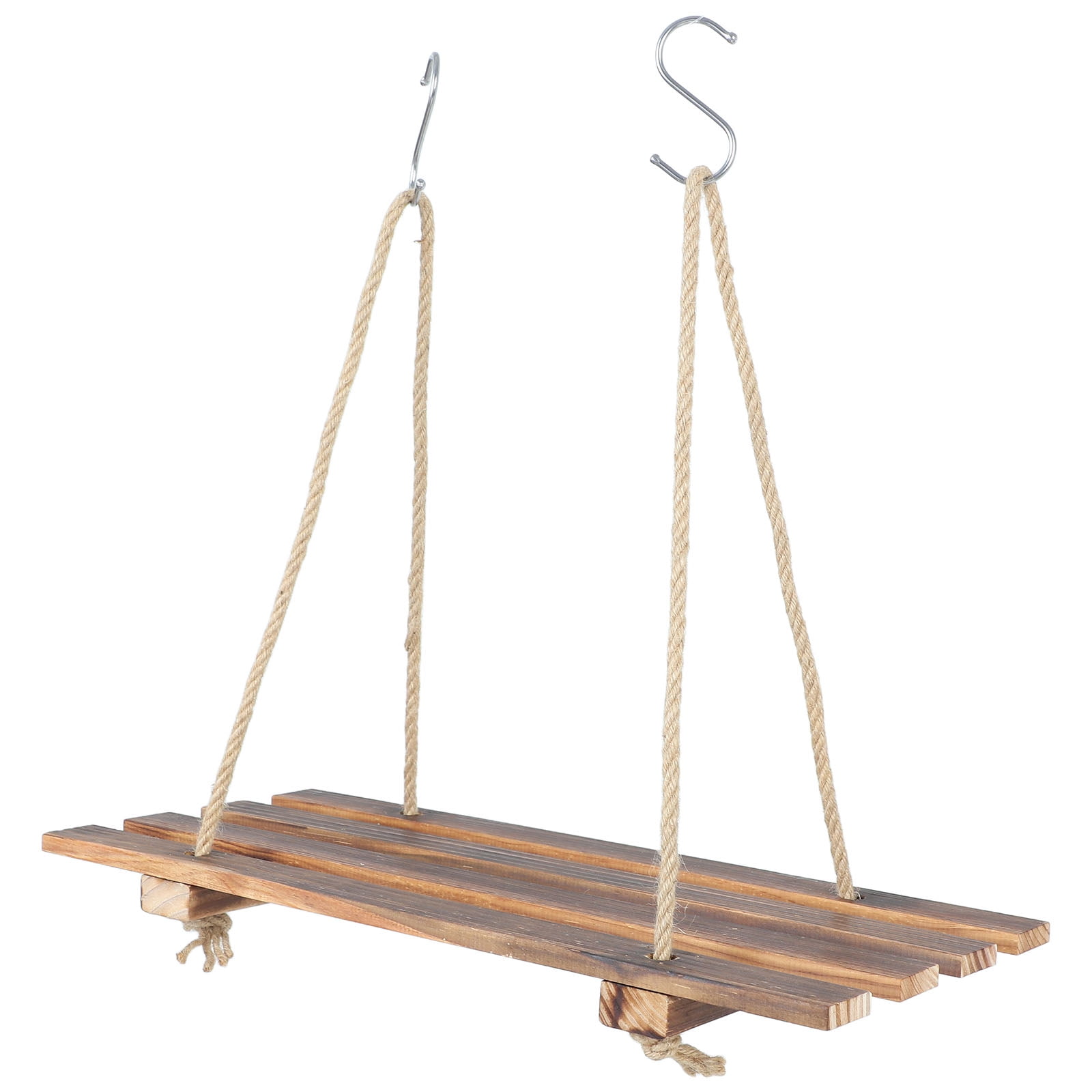 Pot Rack Display Planter Rack Hanging Floating Shelf Space-Saving Plant ...