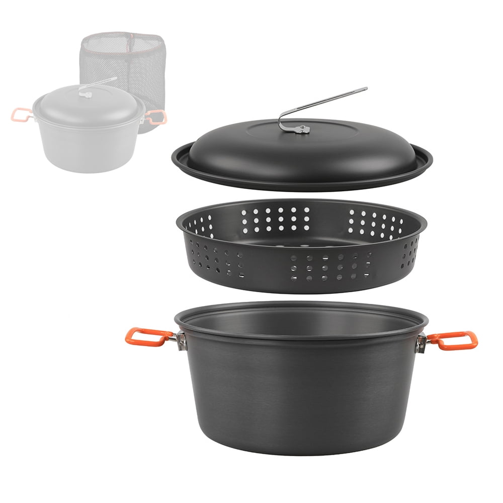 Pot,Set Steamer Picnic Steamer With Pot Cookware Picnic Pot Set With ...