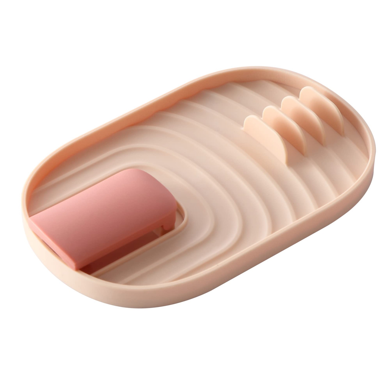 Pot Shovel Rack,Creative Foldable Pot Shovel Rack, Pot Cover Storage ...