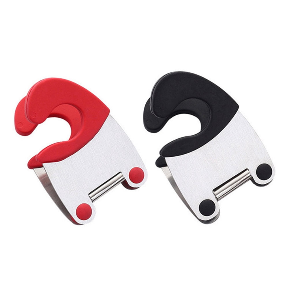 OFFIGAM Stainless Pot Clip with Silicone Feet, Spoon Holder for ...