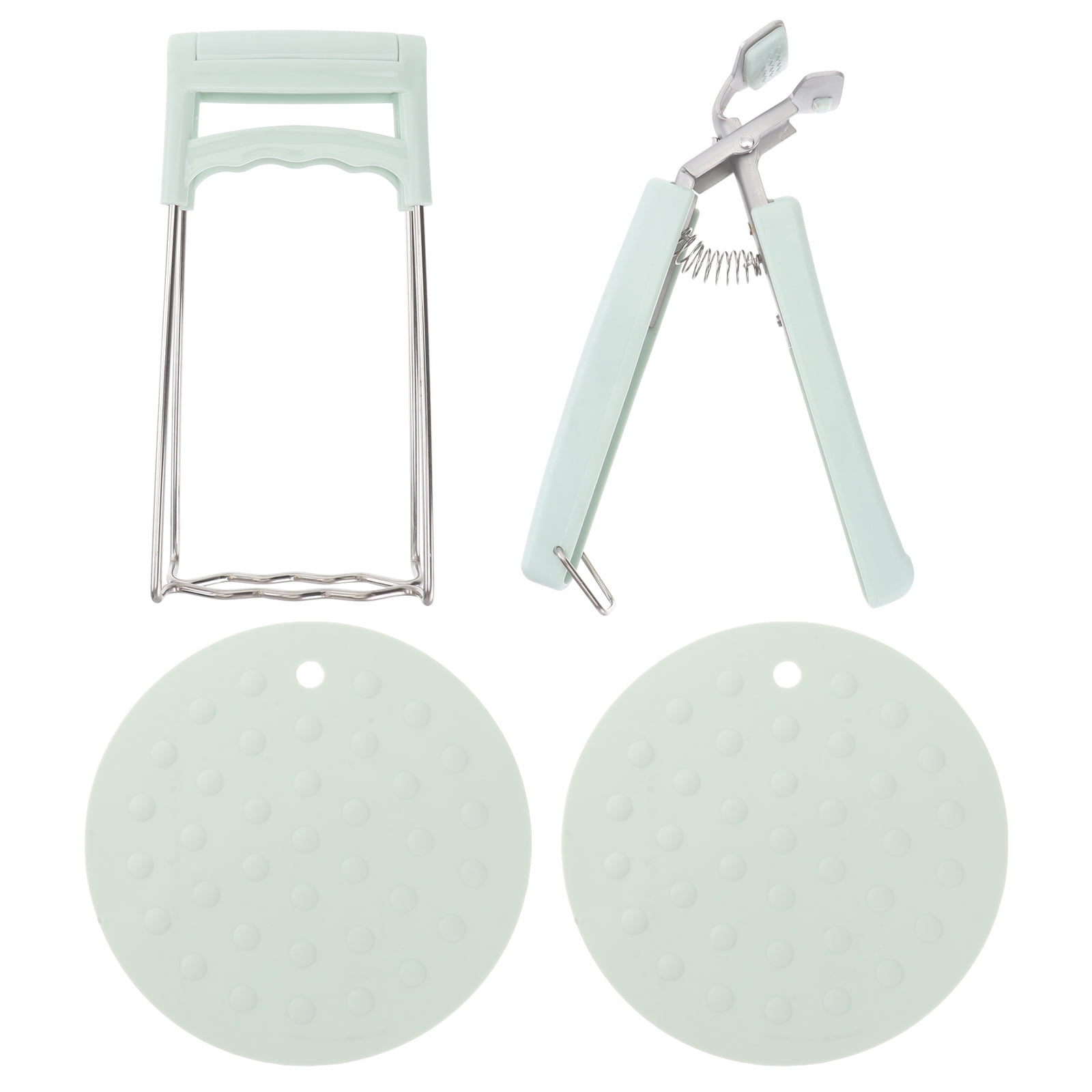 Pot Tongs Hot Plate Clamp Non-slip Mat Dish Tongs Kitchen Bowl Tongs ...