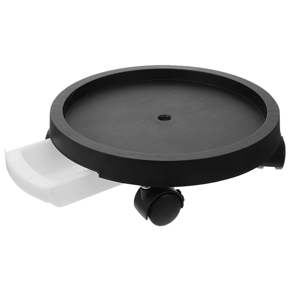 Pot Wheel Flower Tray Plant Stand with Wheels Saucer Drainage - Walmart.com