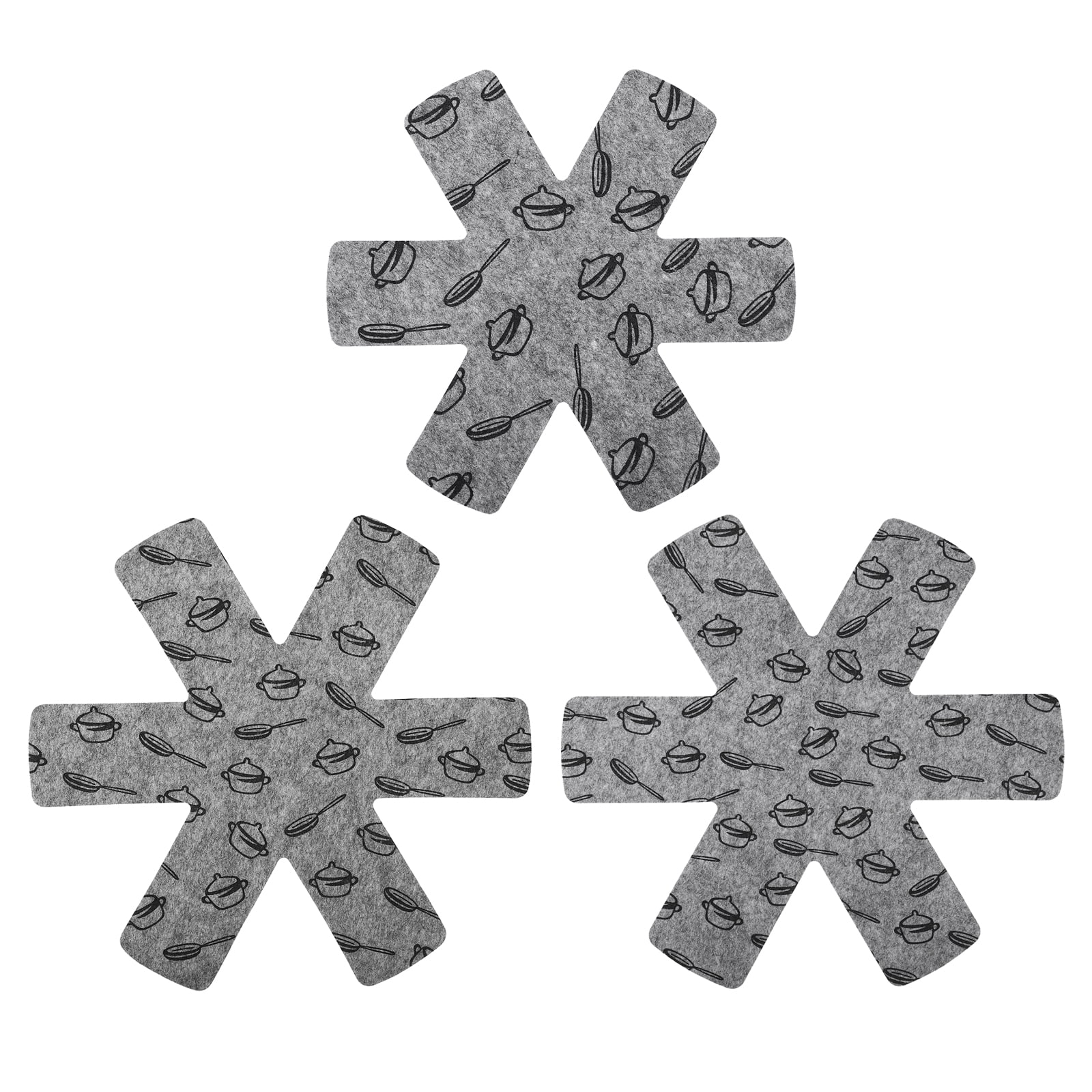 Pot and Pan Protectors, 12 Pack 3 Different Size Pot Separator for ...