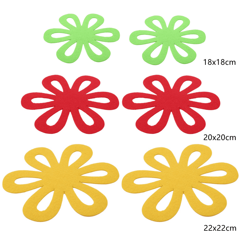 Pot and Pan Protectors Set of 6, Pot Dividers Pads/Stacking Pan ...