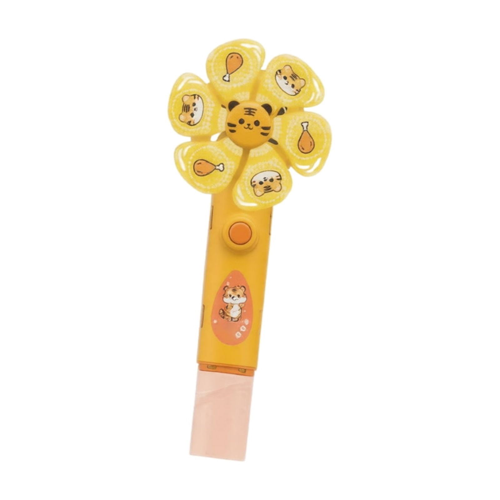 Potable Bubbles Machine, Windmill Bubble Wand with Multi-Color Spinning ...