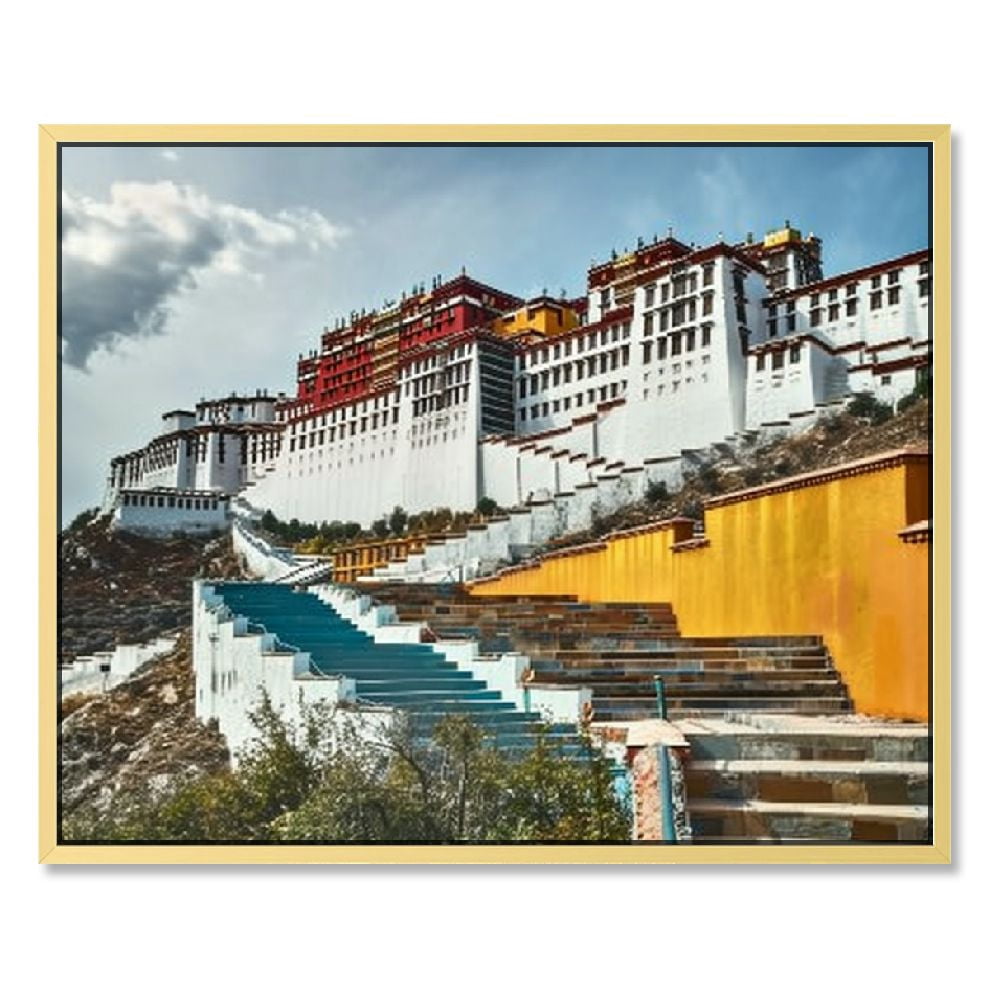 Potala Palace Lhasa China Art Posters Room Aesthetics Canvas Prints ...
