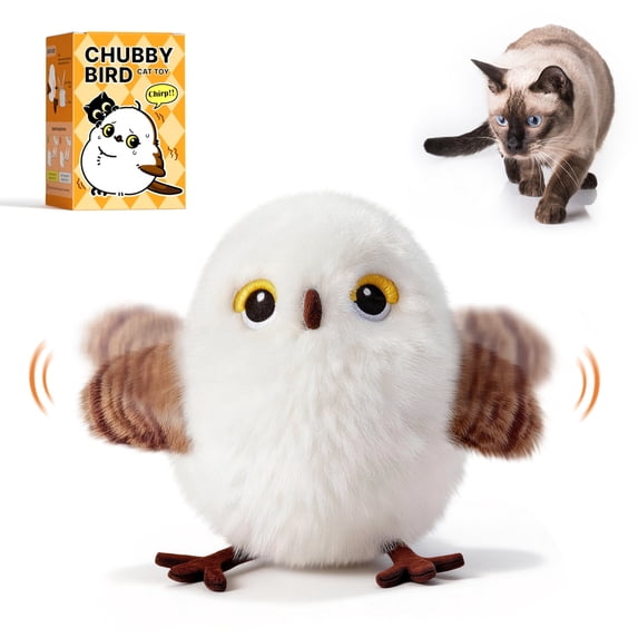 Potaroma Rechargeable No-Fly Flapping Bird Toy, Touch Activated with ...