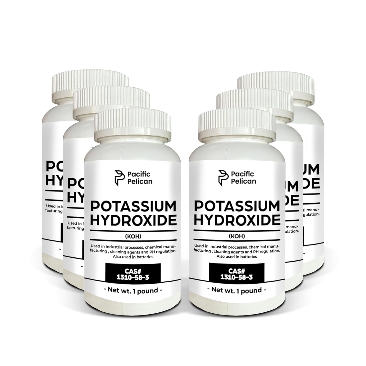 Potassium Hydroxide (KOH) - Multi-Use: Drain Cleaning, Laboratory ...